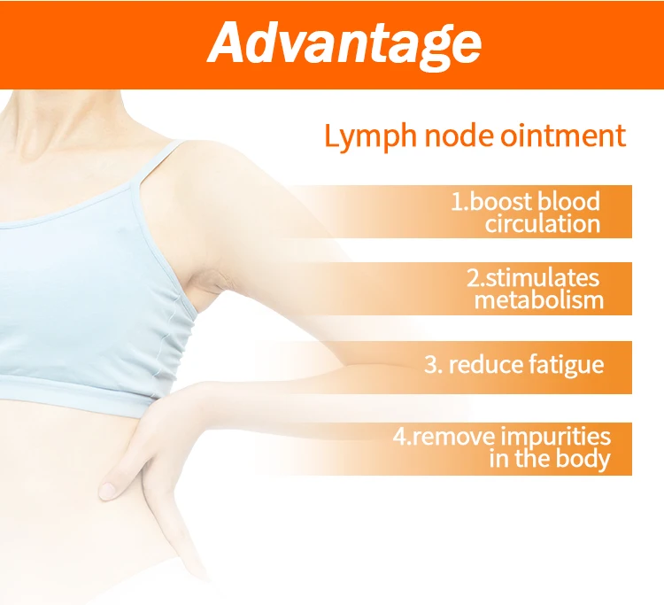 Lymph Care Ointment For Neck Lymph Nodes - Herbal Drainage Cream - Oem