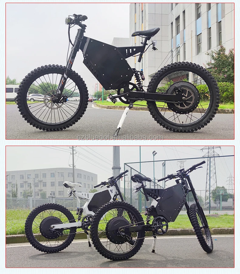 Electric Mtb Full Suspension Ebike Bomber Electric Bike 8000w 72v ...