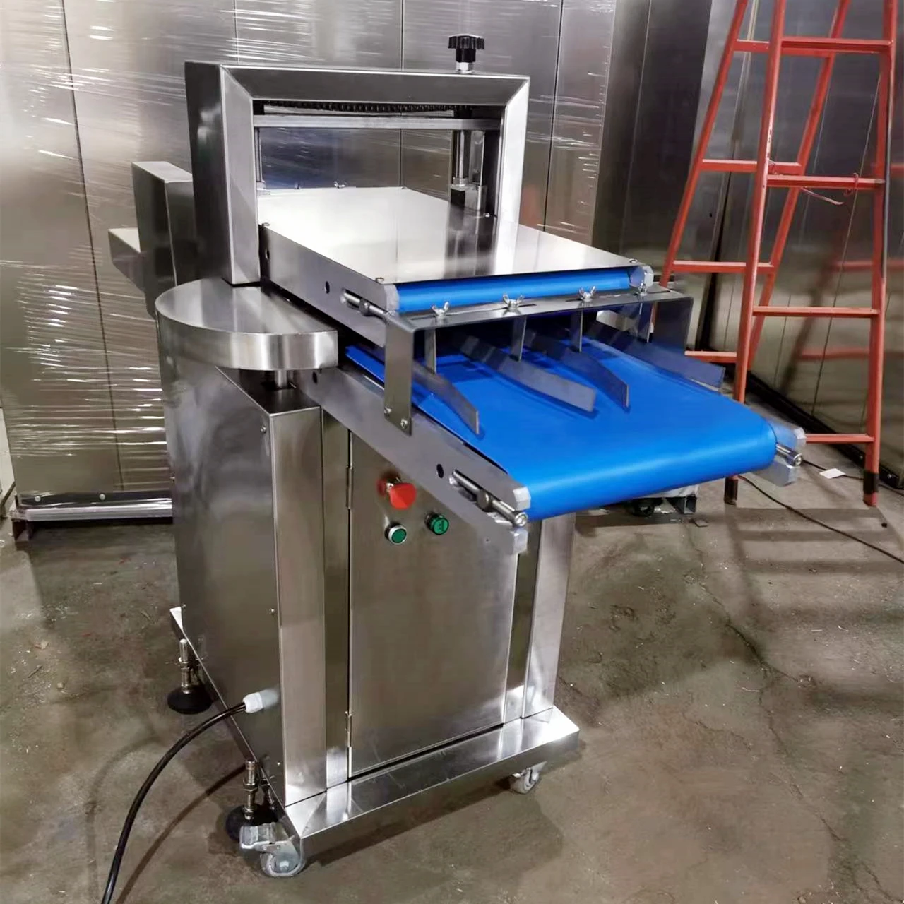 Industrial Bread Horizontal Cutting Machine Hot Dogs Hamburger Bun ...