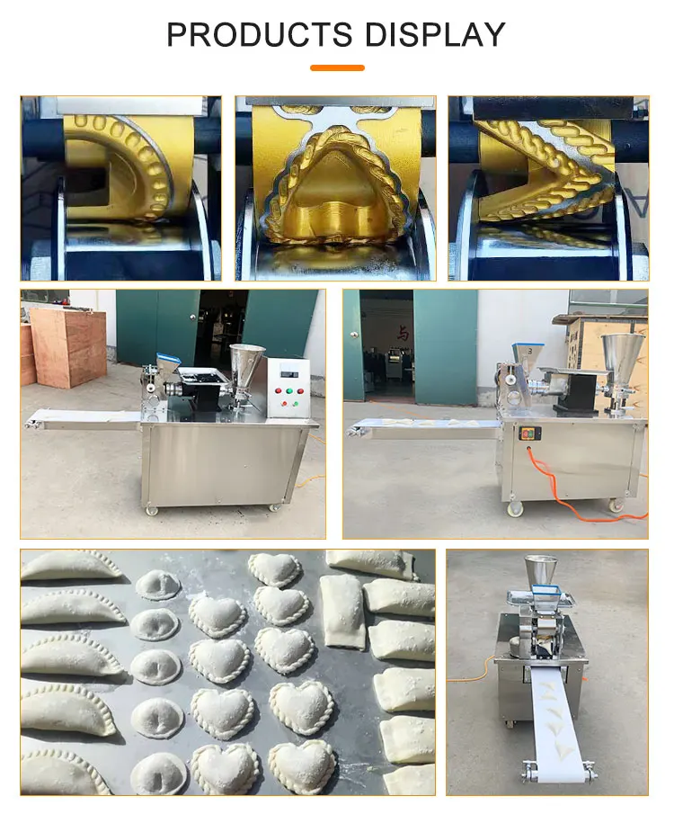 Full-automatic Ravioli Empanadas Samosa Making Machine