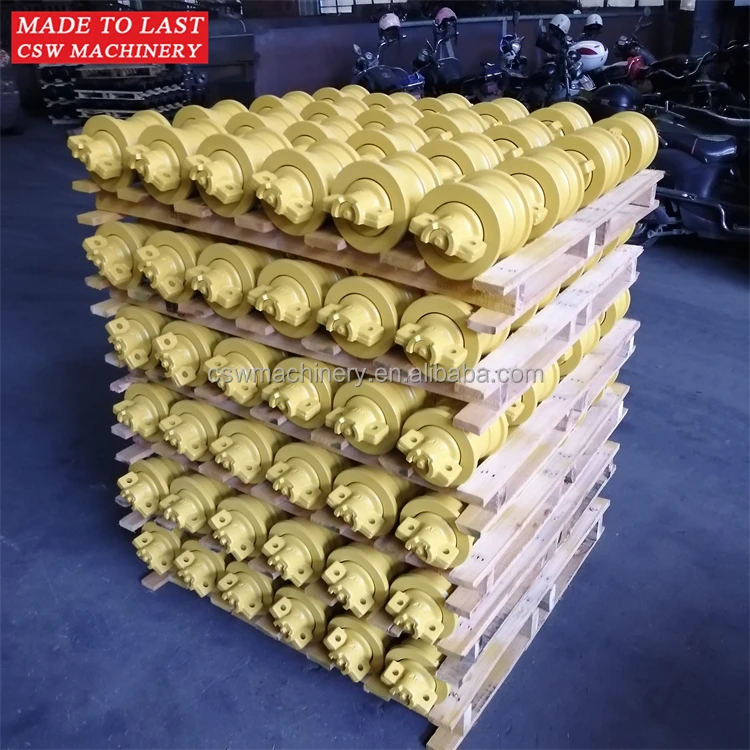 Excavator Undercarriage Spare Parts Track Roller Bottom Wheel Roller ...