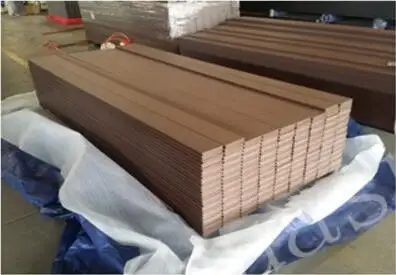 Outdoor Decorative CO-extrusion WPC Screen Wood Plastic Compocite ...
