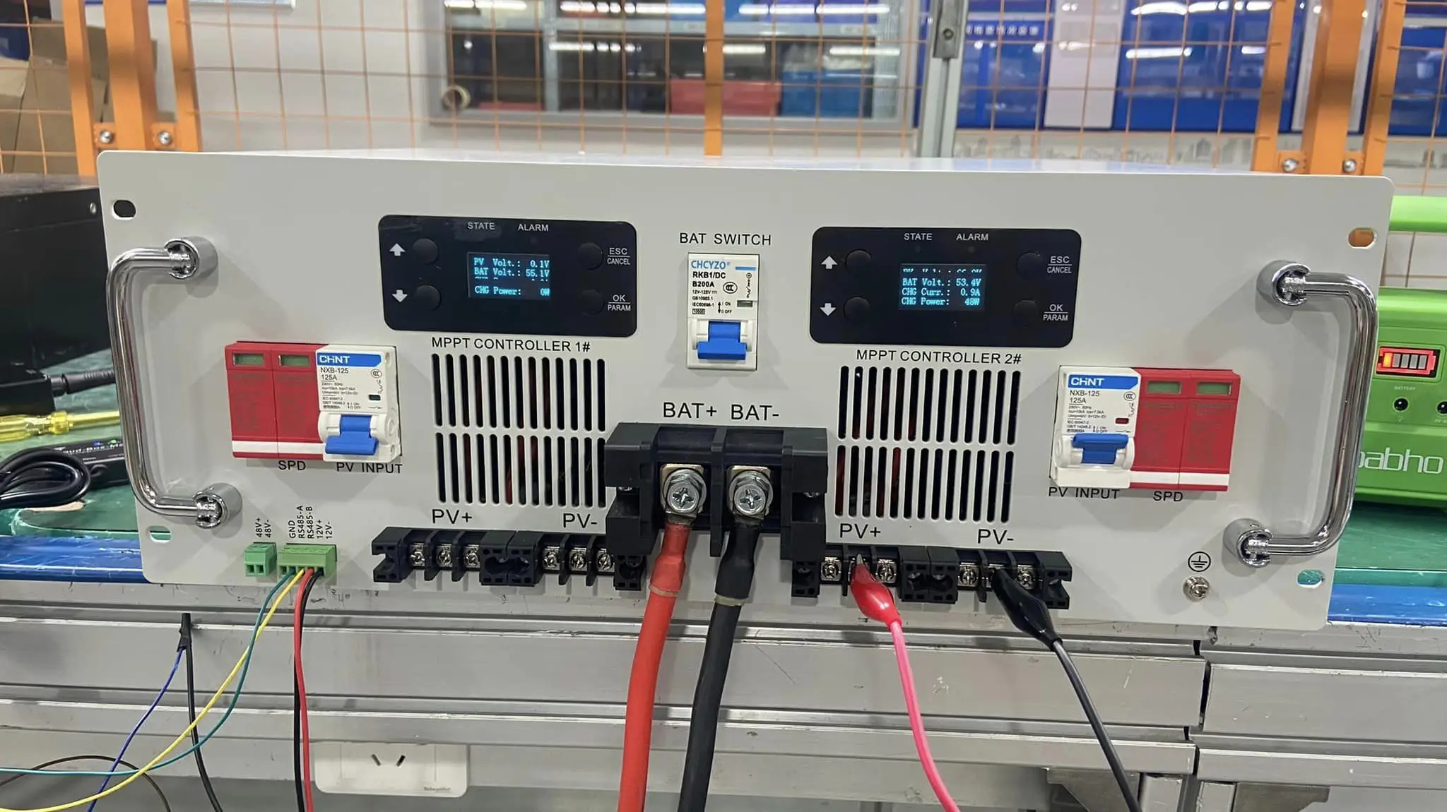 Cmpd-100r Rack Mounted Mppt Solar Charging Controller - Buy Solar ...