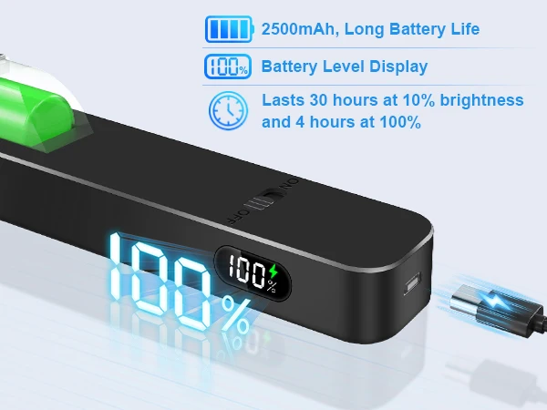 5W LED Rechargeable Touch Light Bar - Versatile & Efficient