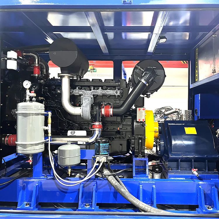 Water Jet Cleaning Gun Pump Unit Pw-303-dd Diesel Engine Washing ...