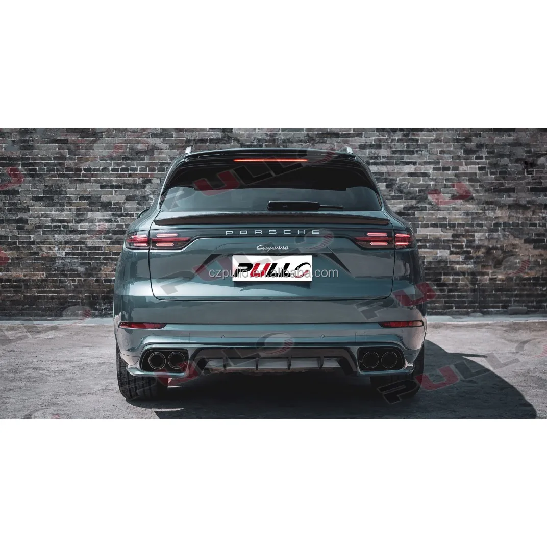 Body Kit For Porsche Cayenne 9y0 2018-2021 Upgrade To Turbo Tkt Style Include Front Bumper ...