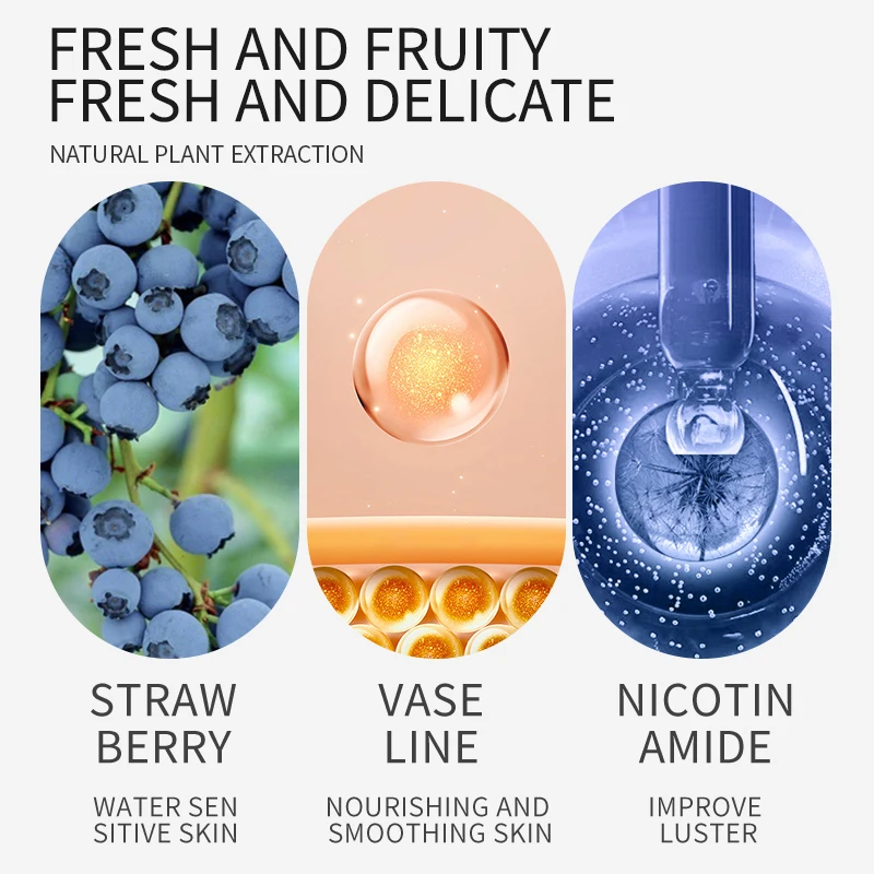 Zhiduo Factory Natural Blueberry Strawberry Moisturizing Anti Aging ...