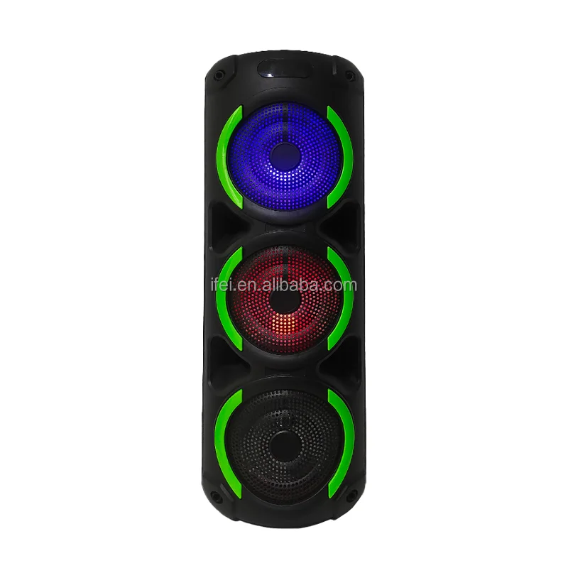 Outdoor 3*8 Inch Horn Speaker with Colorful LED Lights - Big TWS Rod ...