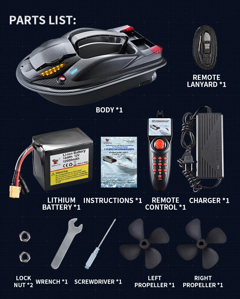 Fishing Lure Bait Boat - Remote Control Fishing Advantage