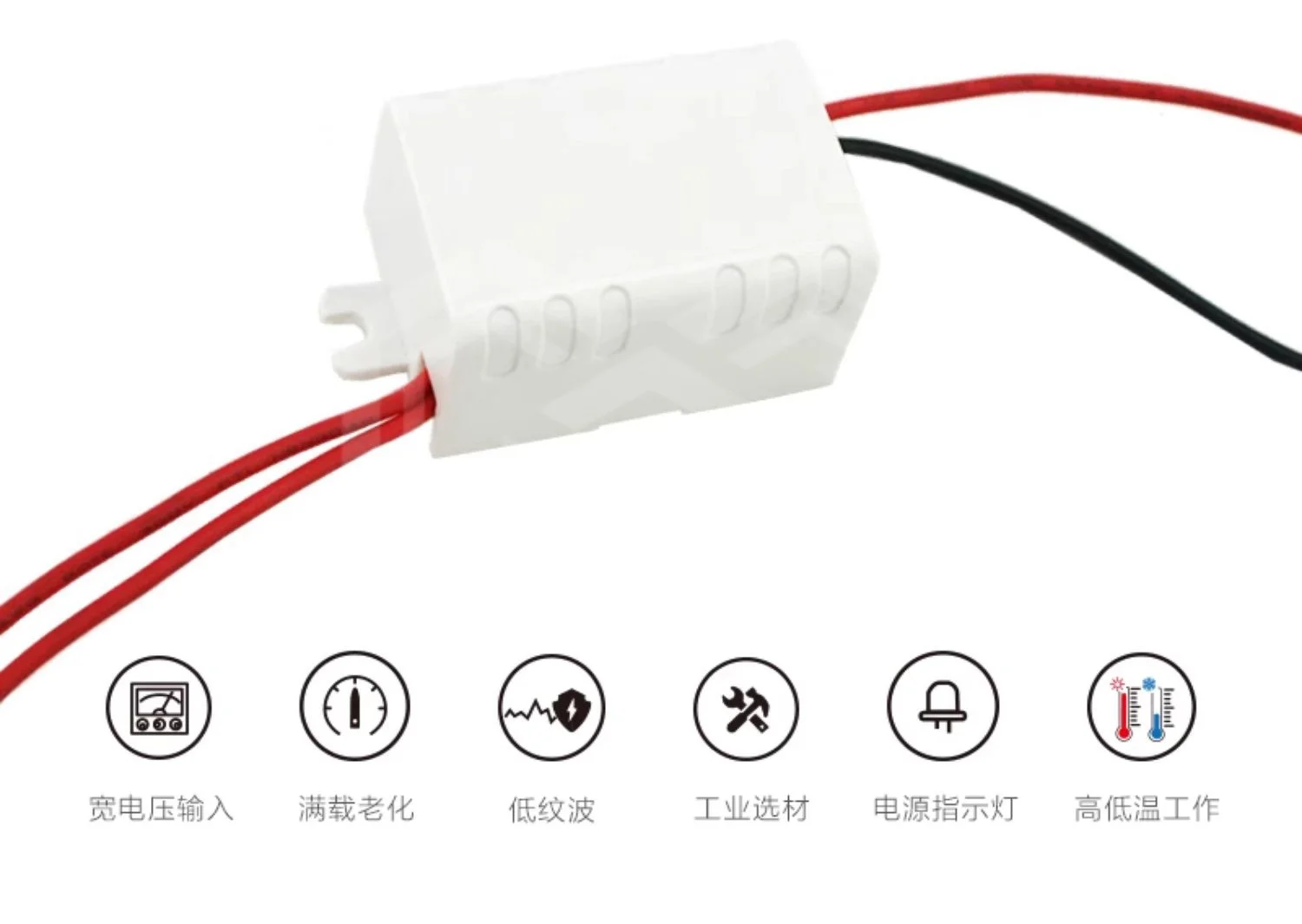 24V 100mA Enclosed DC Switching Power Supply Module, Isolated ...