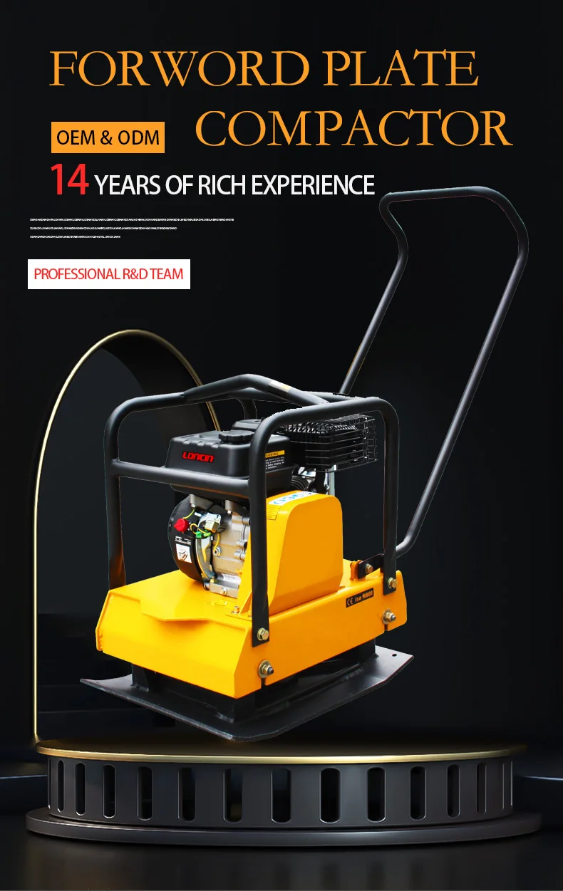 Low-maintenance Vibration Reversible Plate Compactor Machine For Hassle ...