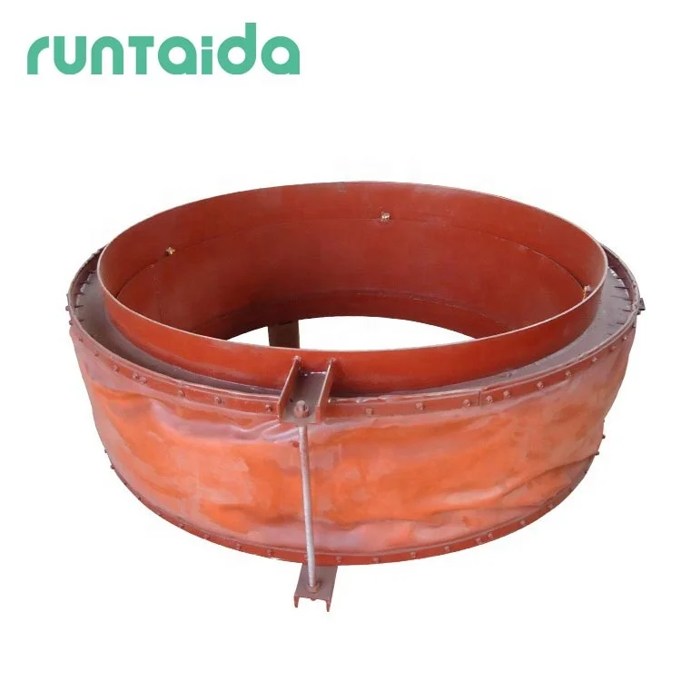 Air Flue Gas Duct Compensator - Square Metal Flange Fabric Expansion Joint