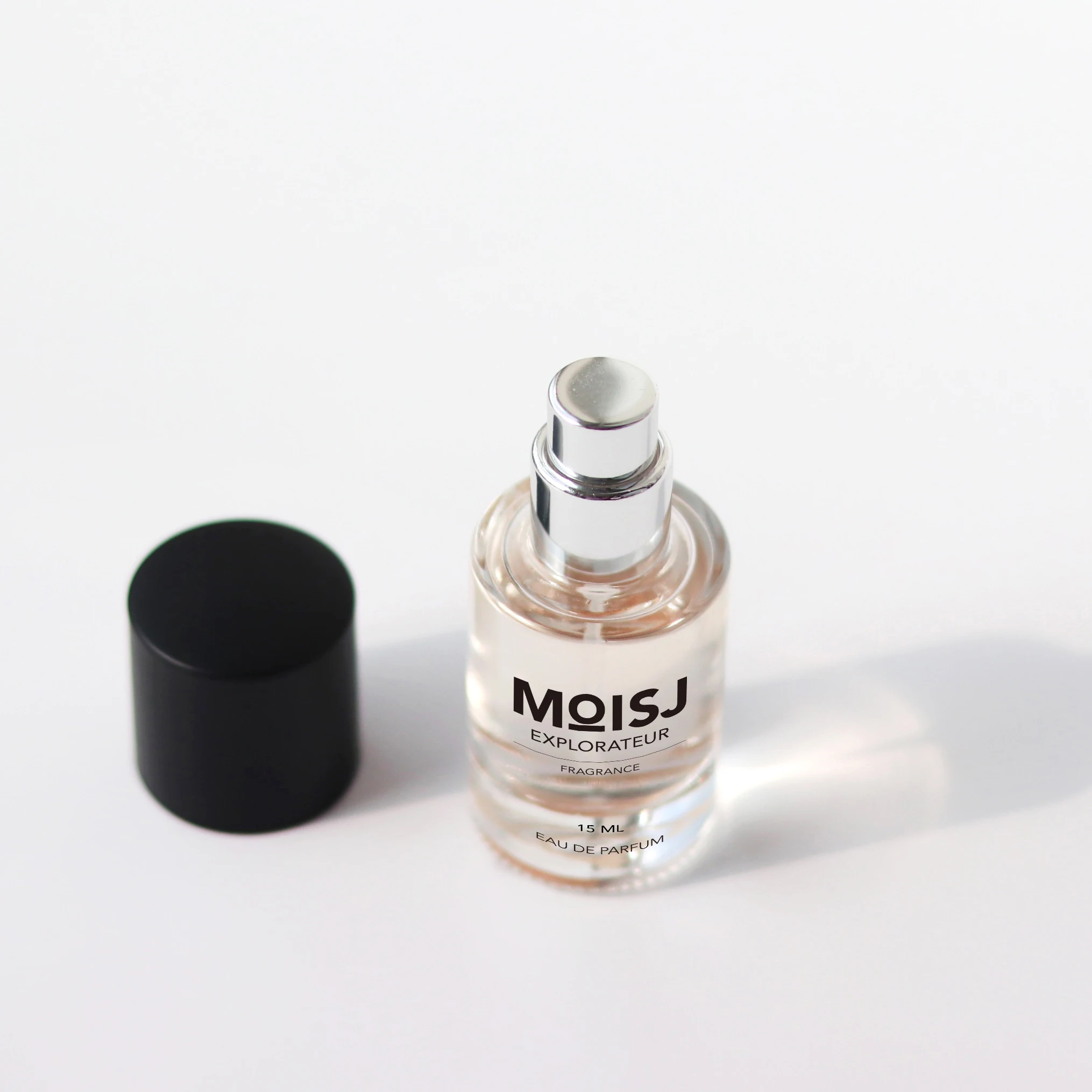 15ml 20ml Cylinder Quality Glass Spray Perfume Bottle