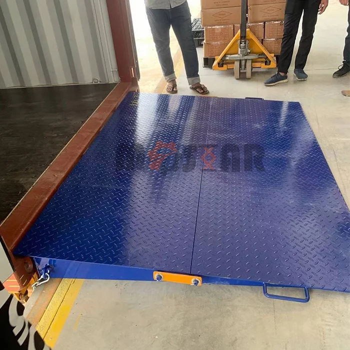 10 Tons Container Loading Ramp Forklift Container Ramp Portable ...