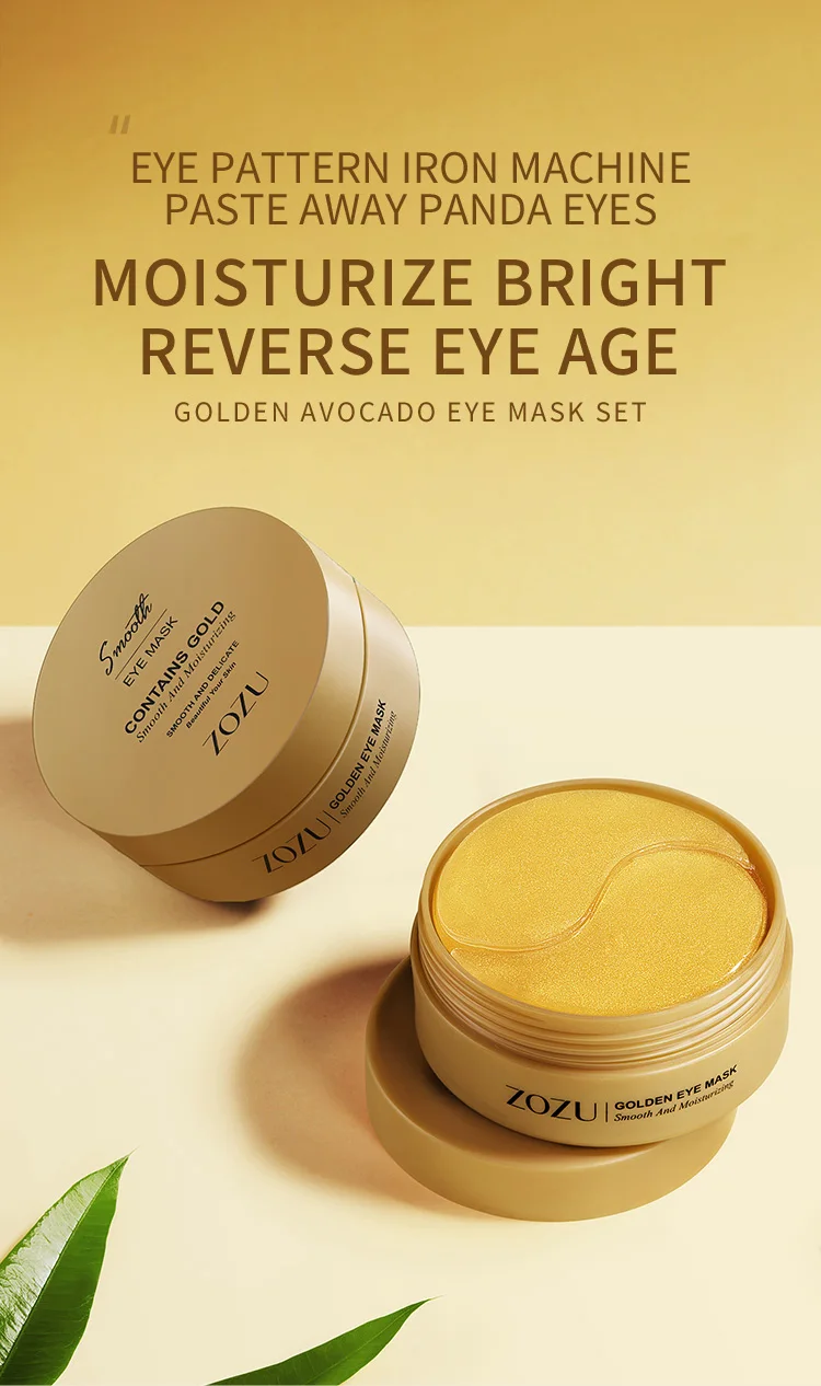 Zozu Natural Avocado Premium Collagen Mask Hot Disposable Under Eye ...