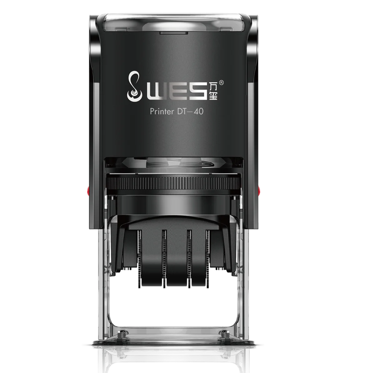 DT-40-T24 WES Dater Stamp - Self-Inking Office Date & Time Stamp for ...