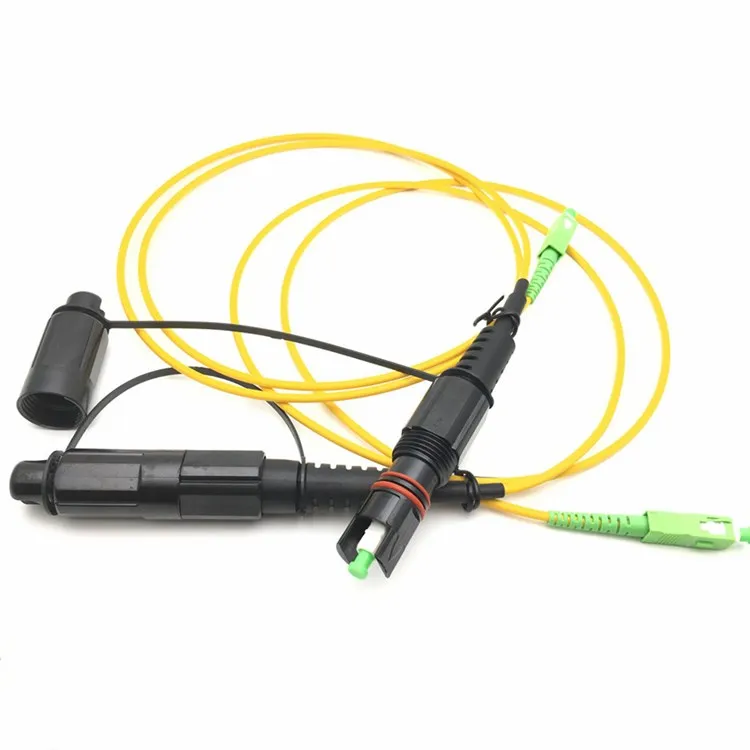Compatible Corning Optitap-SC APC H Connector IP67 Waterproof Fiber ...