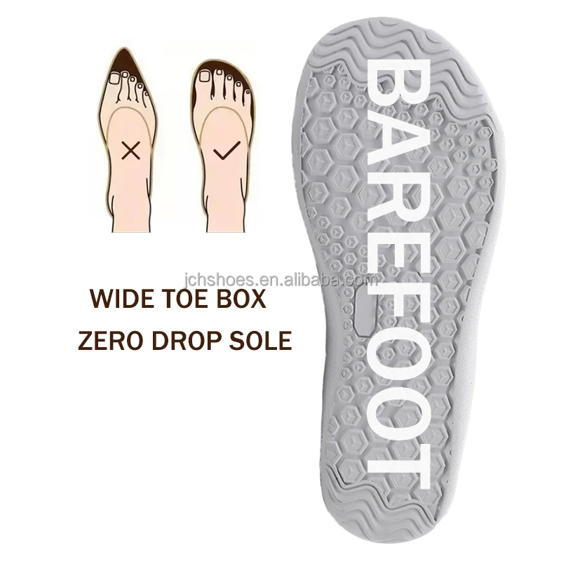 Custom Full Sole Barefoot Shoes Outsoles for Wide Feet