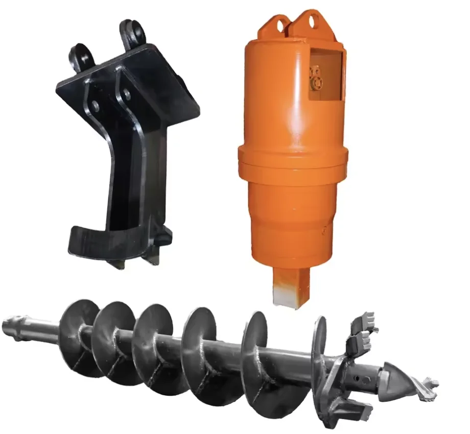 Alibaba.com: Hydraulic screw pile driver, mini excavator-compatible ...