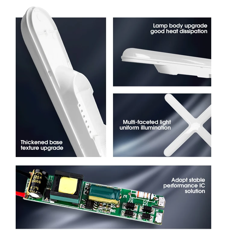 WOOJONG Utilitarian & Versatile 50 W LED Cross Light with ARC Luminous ...