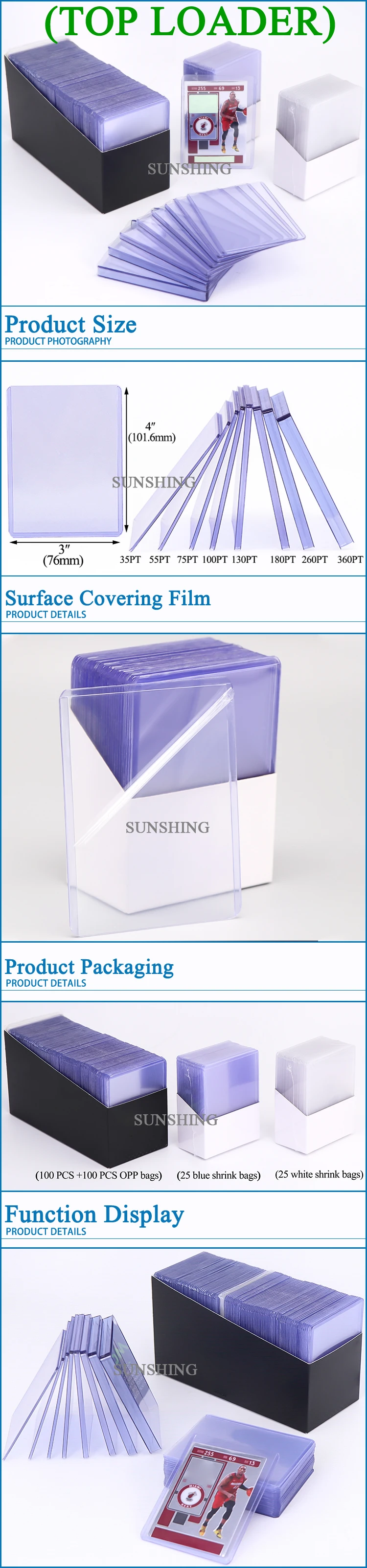 One Touch Uv Protection With Bracket Magnetic Card Slab Holder 35pt ...