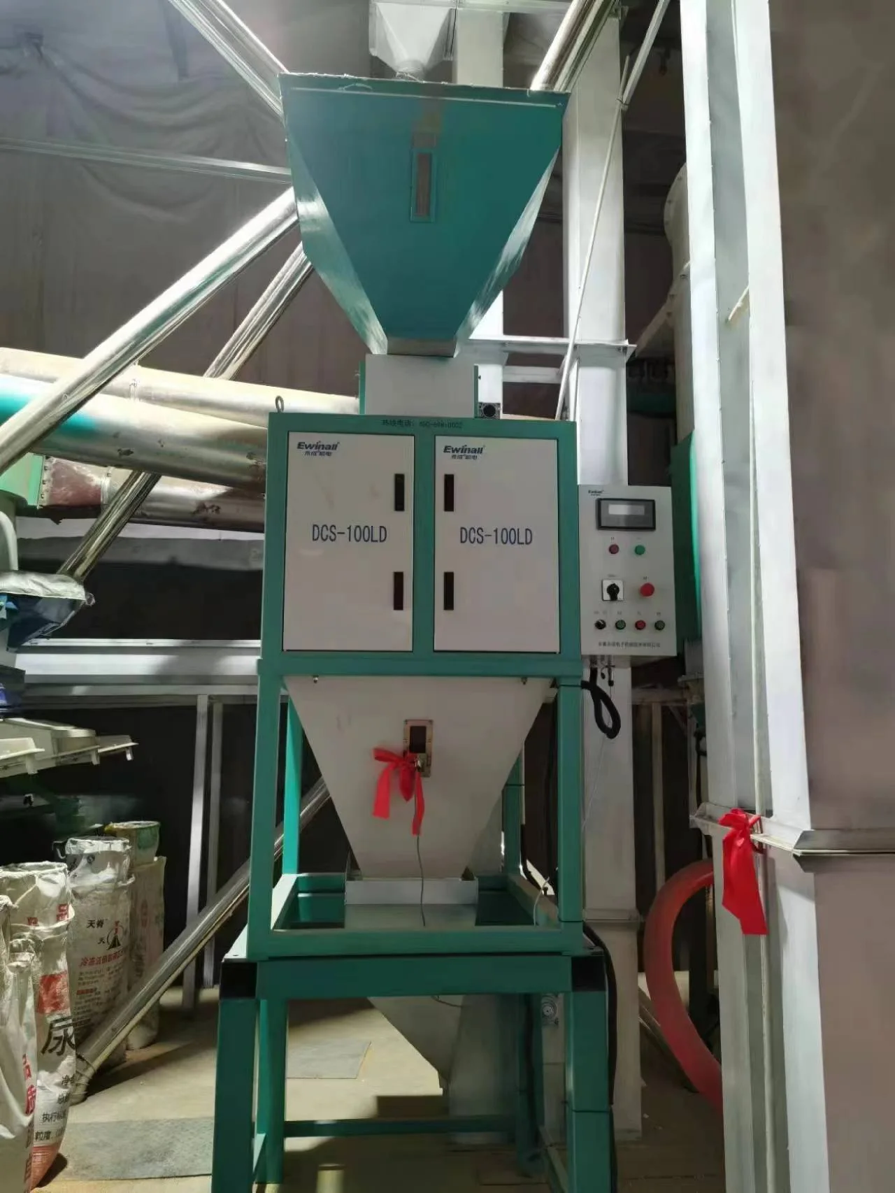 Paddy Rice Flow Scale Machine - 40TPH Capacity & Easy Operation