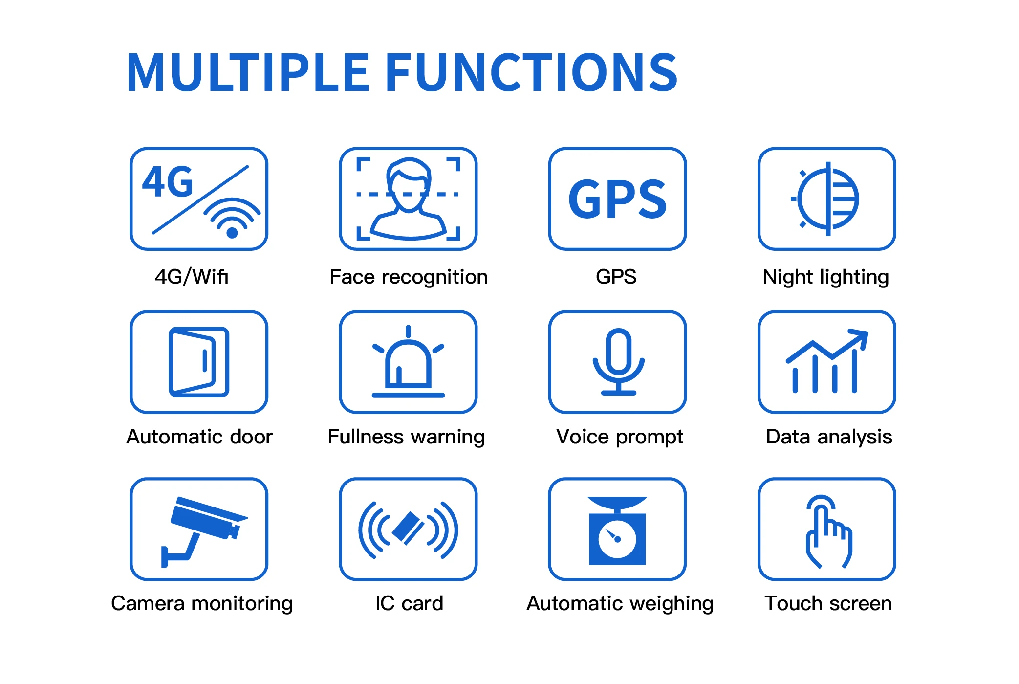 Smart Recycling Bins - Efficient Outdoor Waste Management