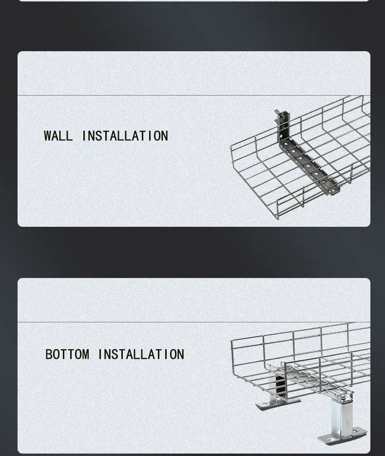 Wire Mesh Cable Tray Double Waterproof Cable Tray Tomaking Machines ...