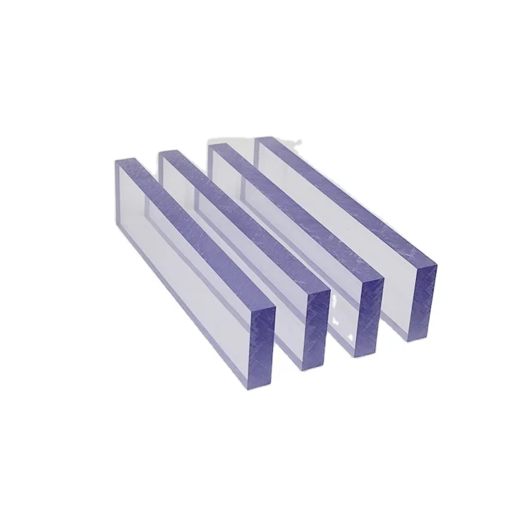 No Discoloration Uv Coated Sheet Clear Polycarbonate Sheet 10mm X3m ...