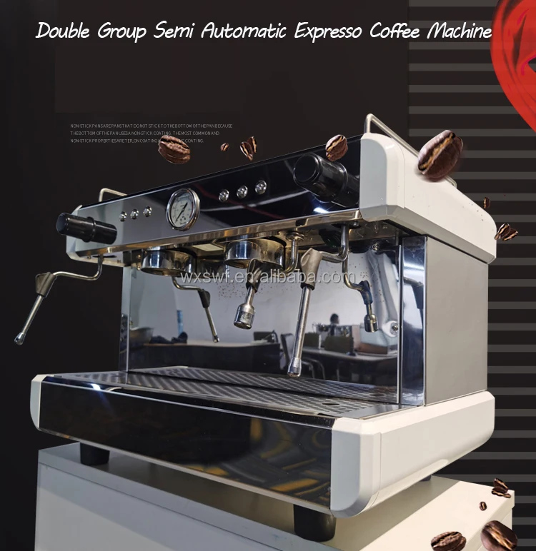 Shop Our Factory Price Commercial Semi-Automatic Espresso Machine for Cafe