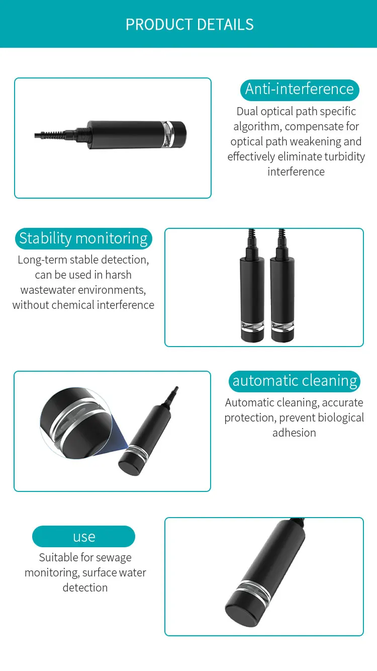 River Seawater Function Treatment Rs485 Digital Online Uv Portable Bod ...