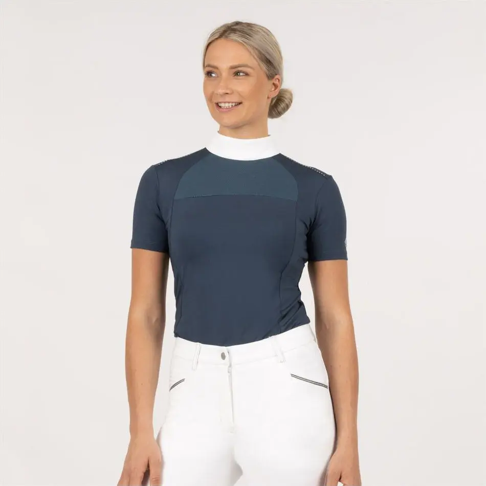 B29 Professional Horse Riding Polo Shirt Women Competition Custom Made ...