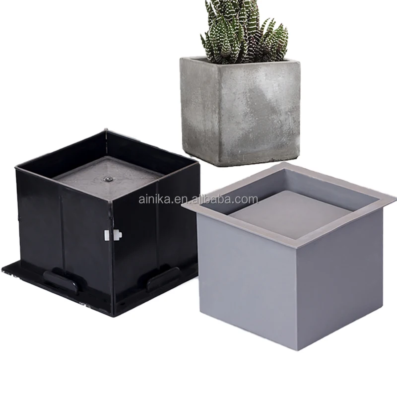 Customizable Concrete Planter Moulds - Sustainable Garden Decor
