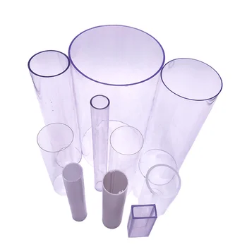 Hard Transparent Pvc Pipe Clear Plastic Tube For Gifts Packing,Round ...