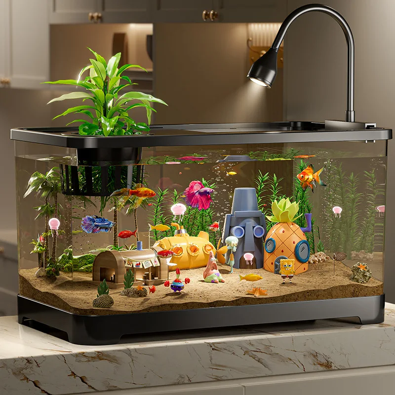 Wholesale Custom Modern And Large Acrylic Aquarium Fish Tank - Buy ...
