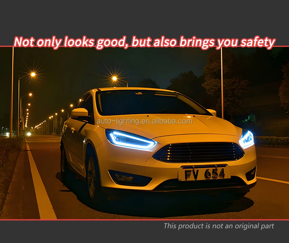 Akd Car Styling Head Lamp For Focus Headlights 2014-2017 Focus 4 Led ...