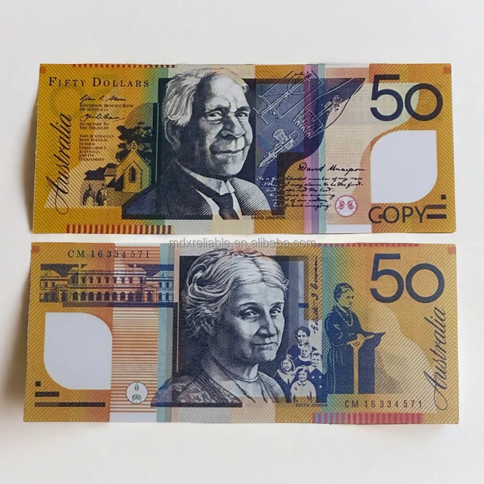 Prop Money Australia - Polymer AUD for Party Decorations