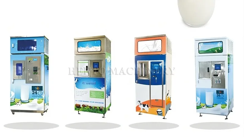 Digital Intelligent Milk Vending Machines Atm / Raw Milk Vending ...