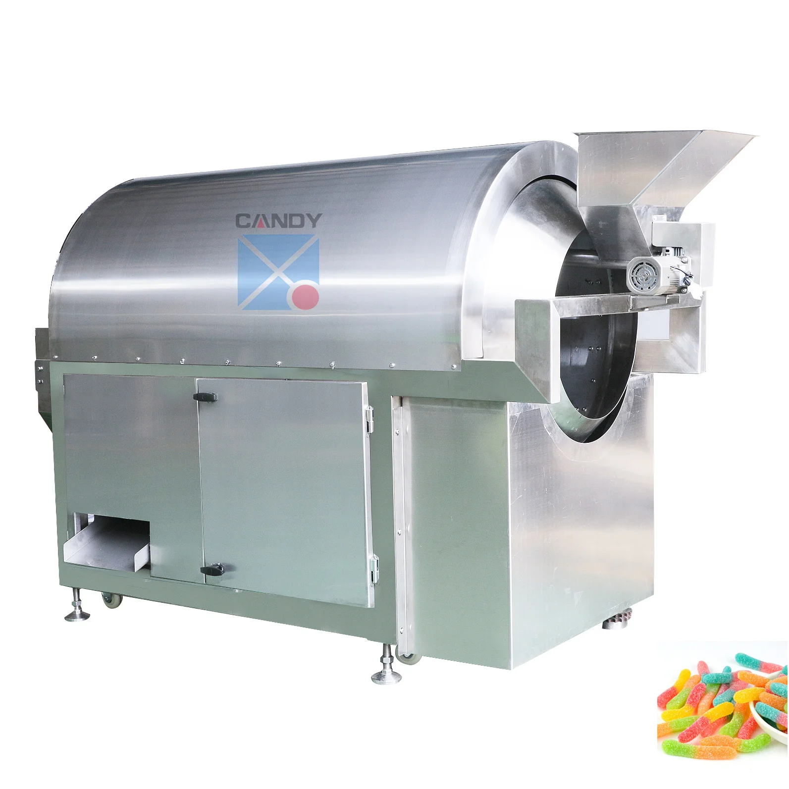 Automatic Sugar Coating Machine Sugar Tumbler For Gummy - Buy Sugar ...