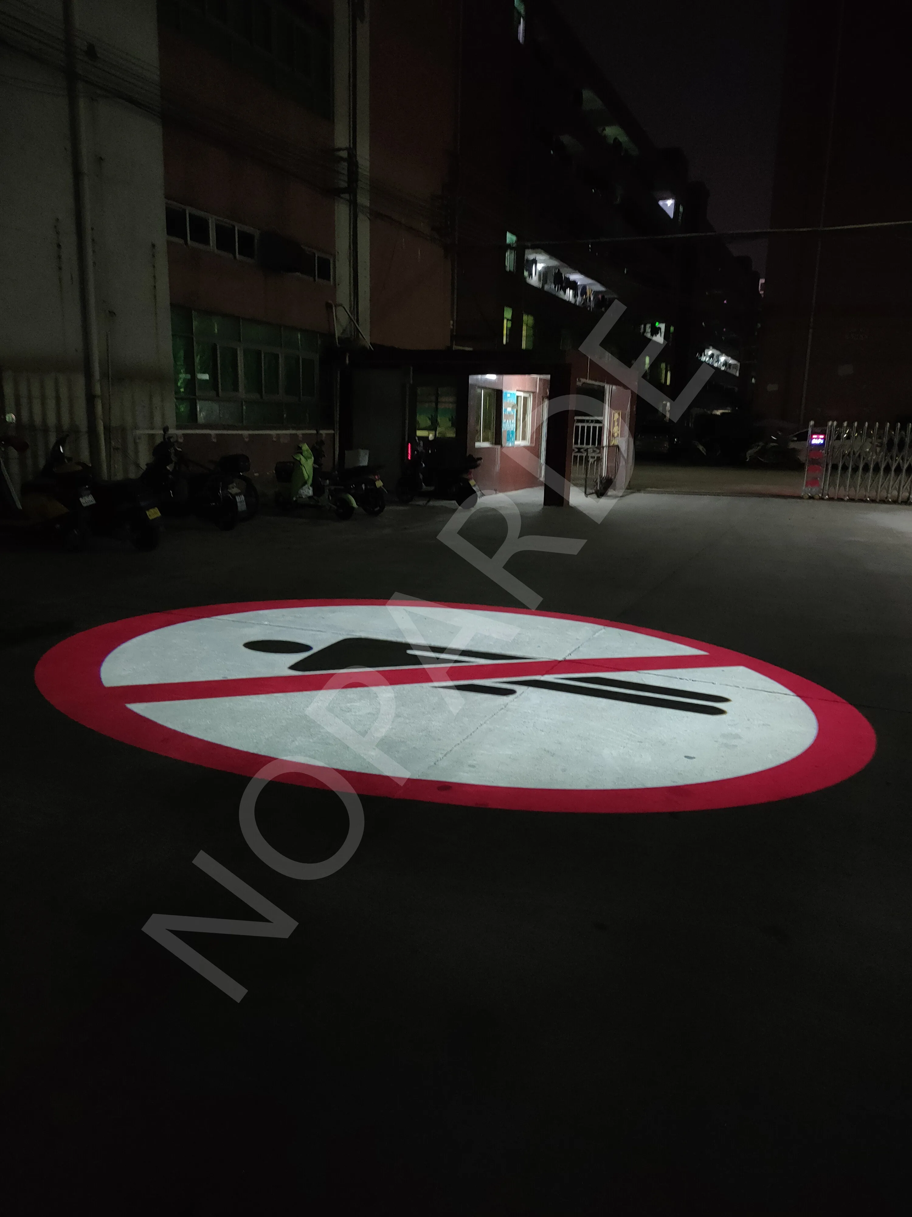 Customized Sidewalk Projection Lamp - 100W 200W Outdoor