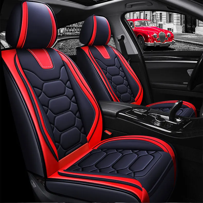 Luxury Leather Car Seats Covers - Waterproof & Customizable