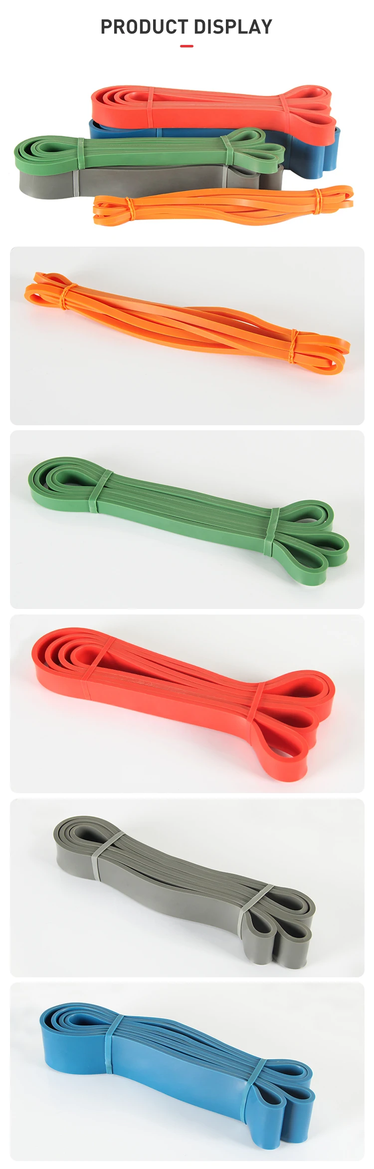 Fitness Workout Equipment - Durable Elastic Bands