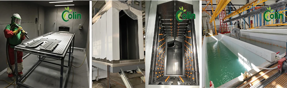 Customized Full Automatic Powder Coating Paint Line Systems