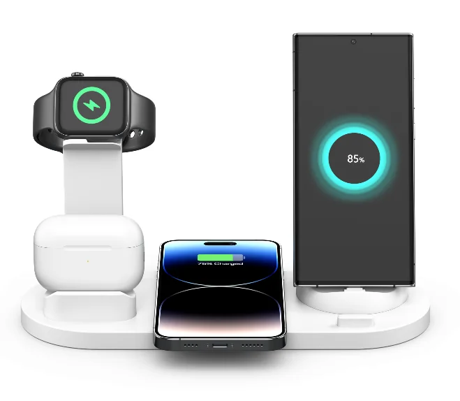 Phone Popular Multifunctional 6 In1 4 In 1 3 In 1 Wireless Charger Fast ...