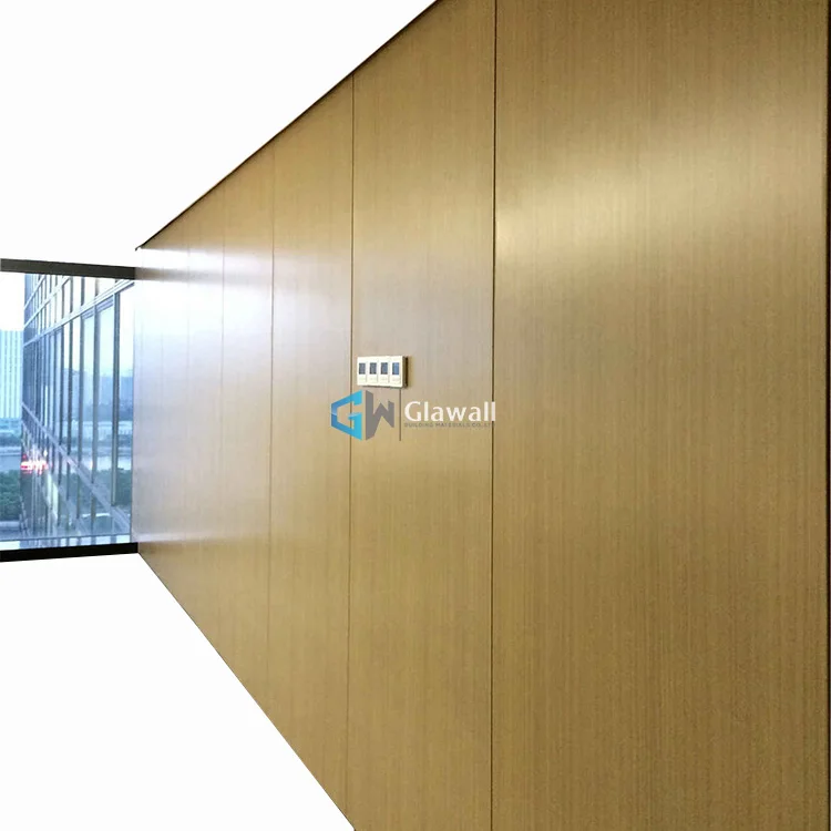 Office Demountable Solid Wall Partition System by Glawall