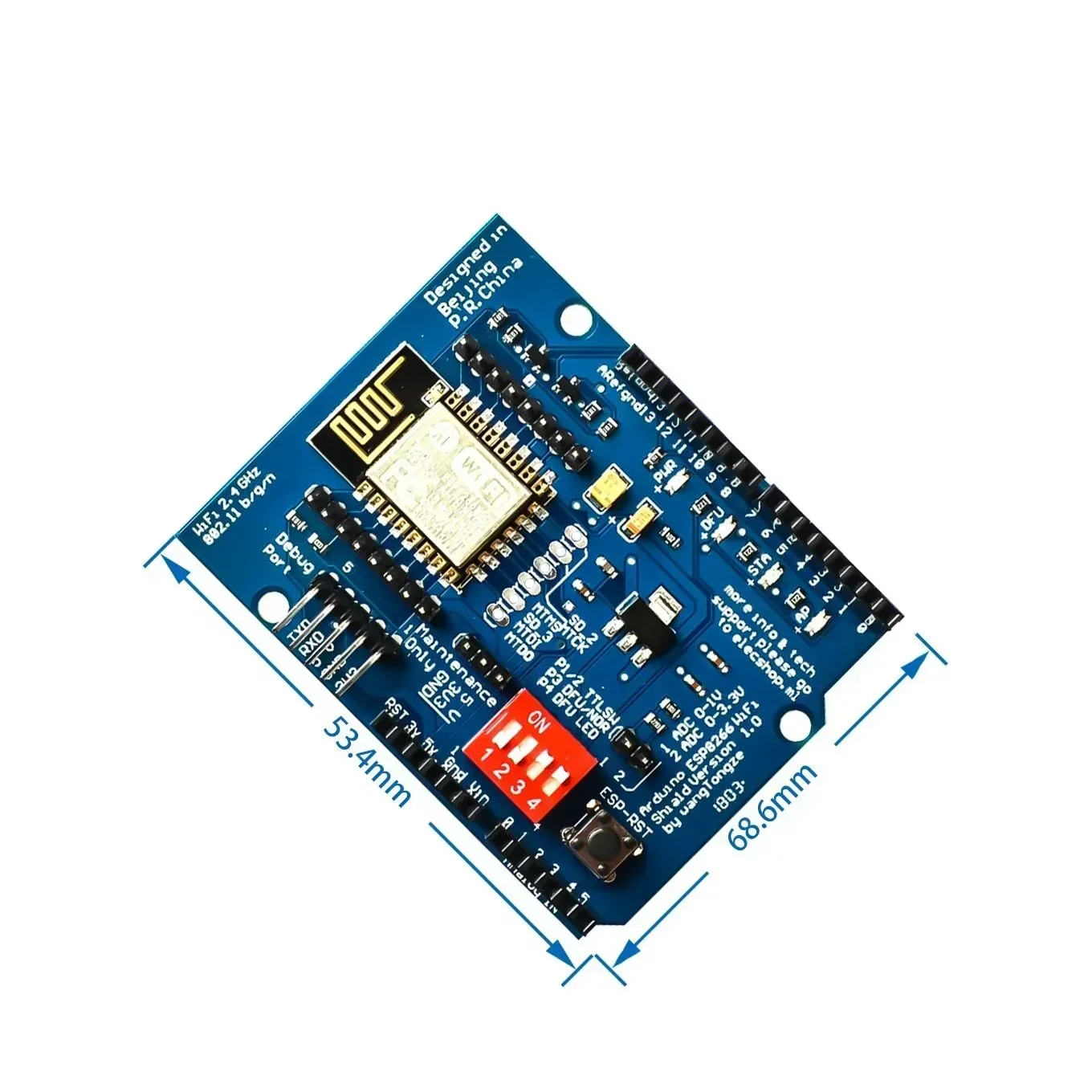 ESP8266 ESP-12 ESP-12E UART WiFi Wireless Development Shield for ...
