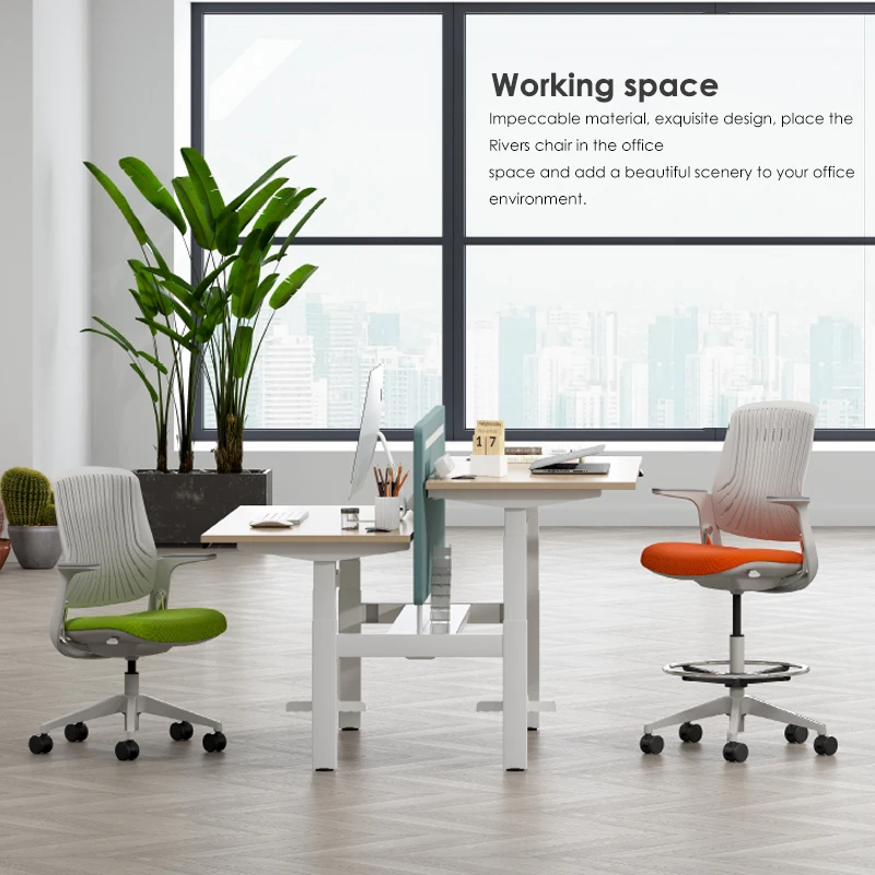 Comfortable Korean Luxury Fashion Office Chair - Tall Swivel Mesh