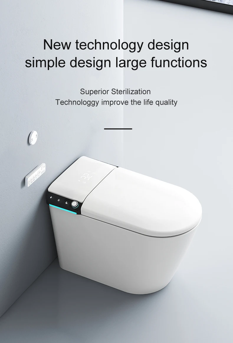 Wc Toilet Self Smart Toilet Intelligent With Voice Function| Alibaba.com