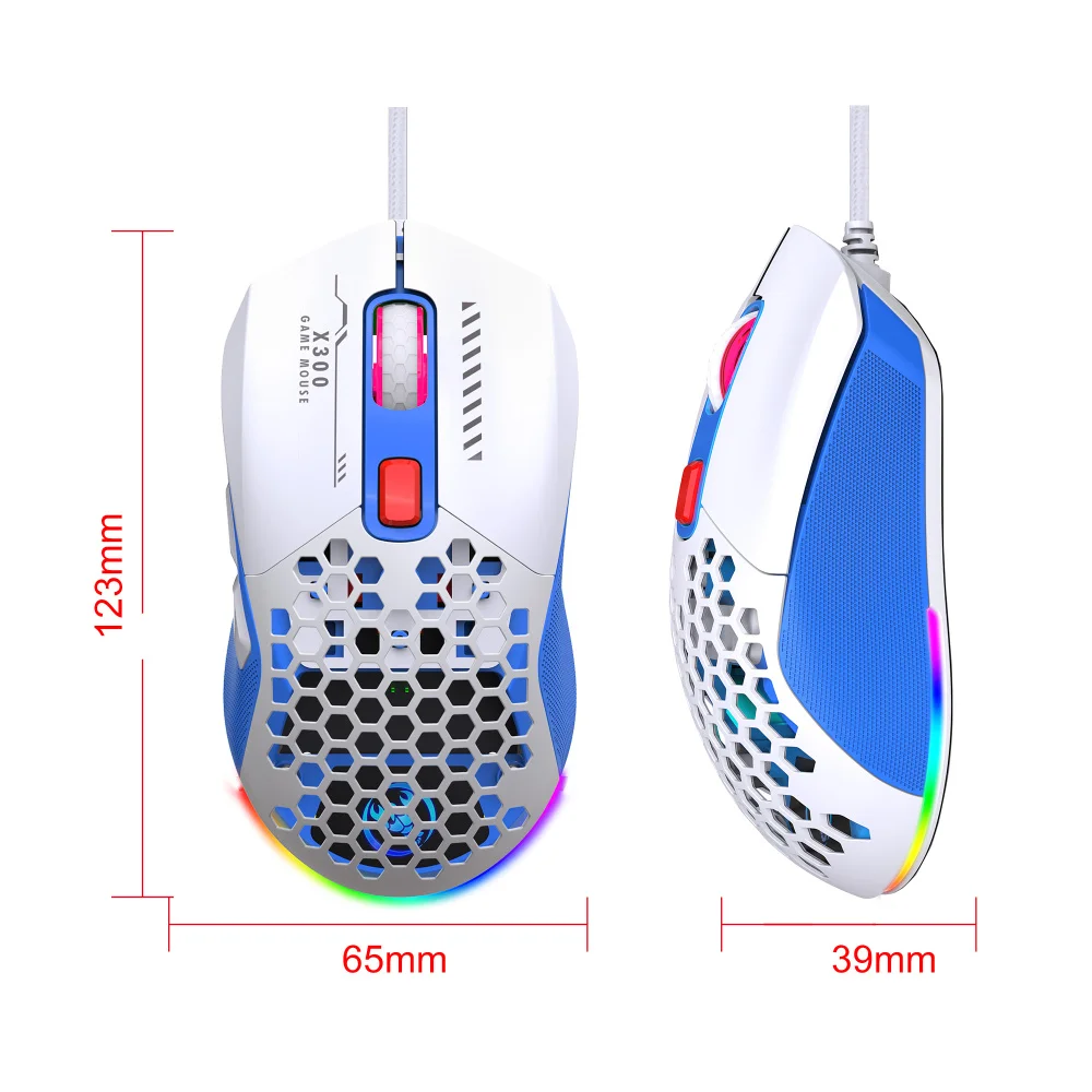 New Design Customizable Wired Mouse: 6 Buttons,Abs Material,7200dpi,Rgb ...