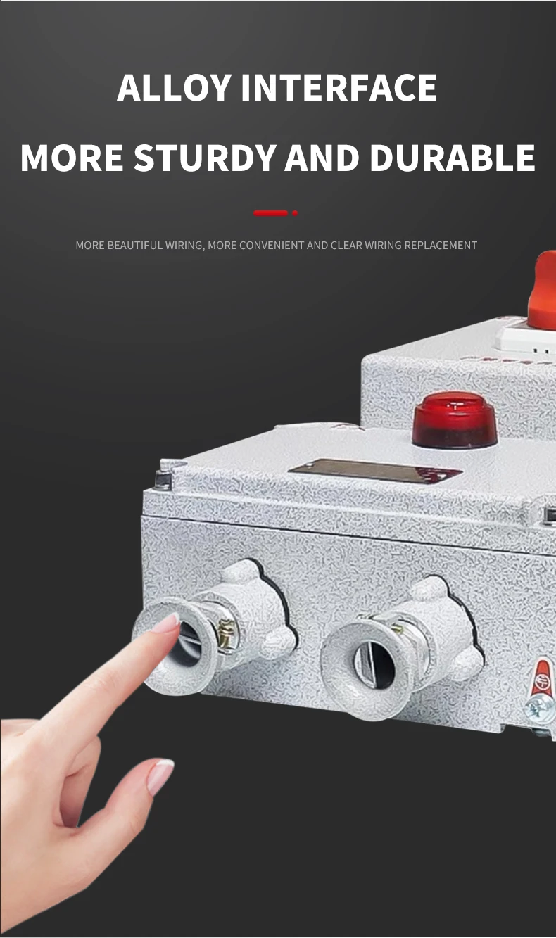 Explosion Proof Circuit Breaker Power Distribution Box Steel Aluminum